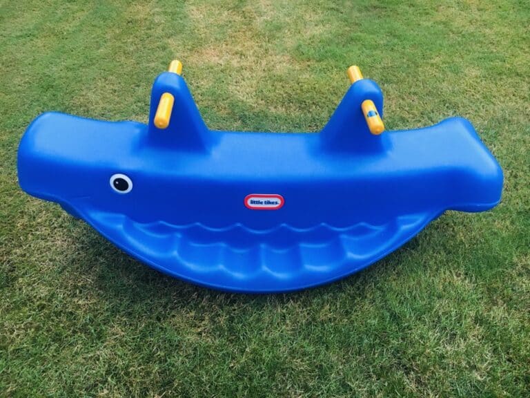Whale Teeter Totter Seesaw Rocker (Little Tikes )- Blue * 2 ...