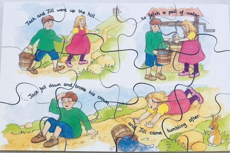 Nursery Rhyme Puzzles Set of 5 - Derbyshire Toy Libraries