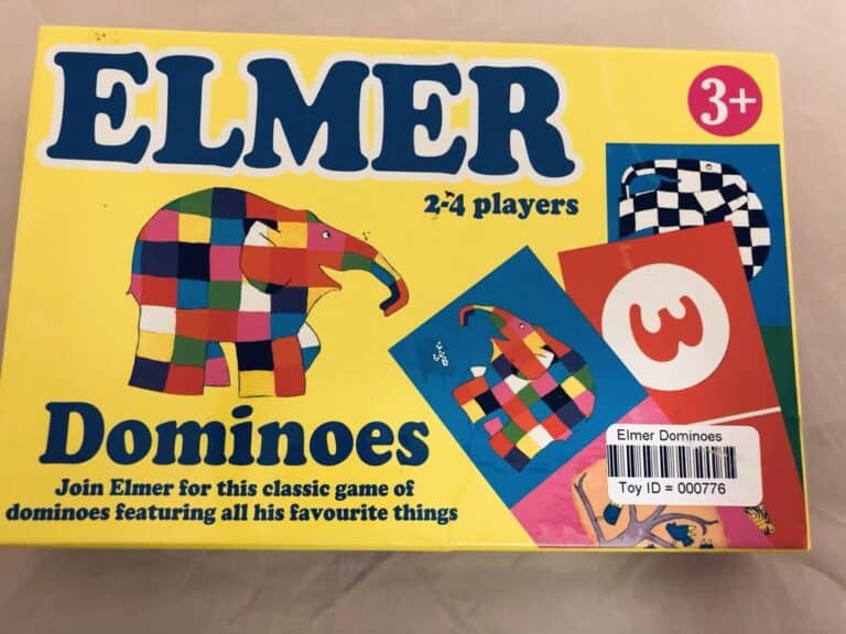 Elmer Dominoes Game - Derbyshire Toy Libraries